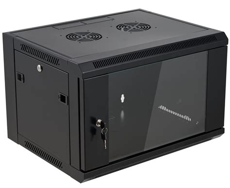 Buy U Wall Server Cabinet Network Rack Enclosure Locking Glass Door By