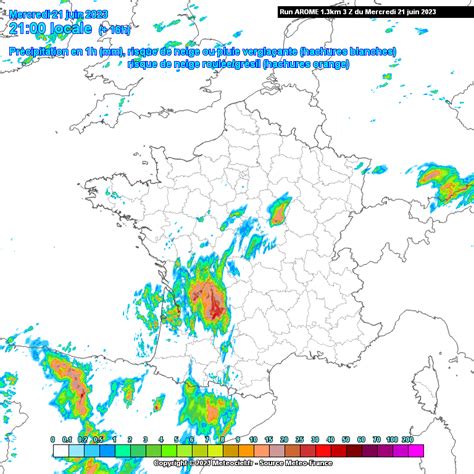 Météovillages on Twitter Des orages potentiellement violents