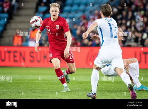 Oslo Norway 25th Mar 2022 Andreas Hanche Olsen 21 Of Norway Seen