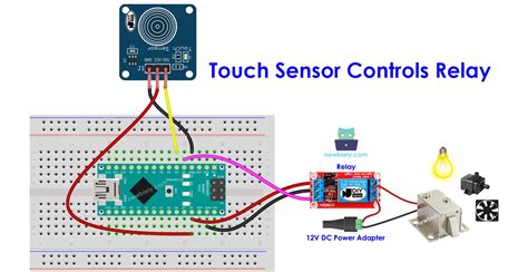 Arduino Nano Touch Sensor Relay Arduino Nano Tutorial