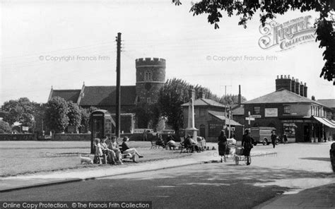 Photo Of South Ockendon The Green And St Nicholas Church C 1955