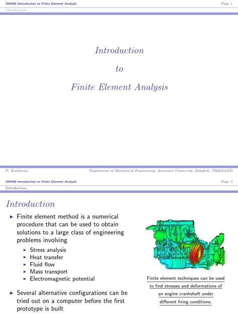 lesson1 introduction pdf finite element method numerical analysis
