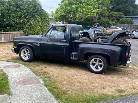 1984 Chevy Stepside Custom Deluxe C 10 For Sale