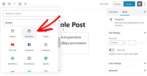 how to embed pdf spreadsheet and others in wordpress blog posts