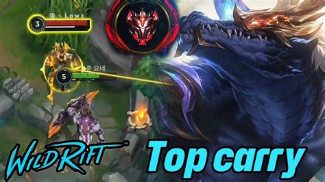 Wild Rift Renekton Vs Aatrox Baron Lane Season 13 Grandmaster Rank