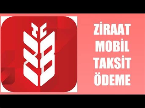 Ziraat Mobil Taksit Deme Nas L Yap L R Youtube