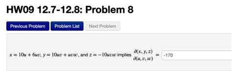 solved hw09 12 7 12 8 problem 8 previous problem problem