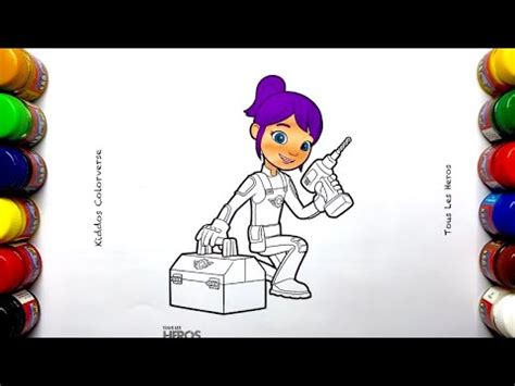 Blaze And The Monster Machines Gabby Coloring Gabby Mechanic Mission