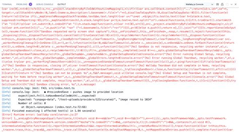 runtime error [wallaby core] server js 27 with typescript tests · issue 2868 · wallabyjs