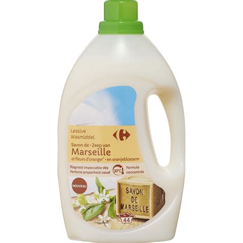 Lessive Liquide Au Savon De Marseille Carrefour 2L Proxilivre