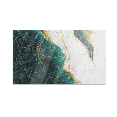 Szklana Deska Kuchenna Homeprint Marmur Dekoracyjny X Cm