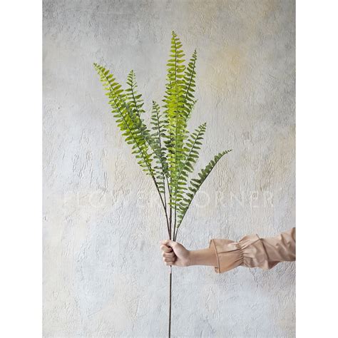 Jual Daun Artificial Pakis Spray Tangkai Panjang D23016 Shopee