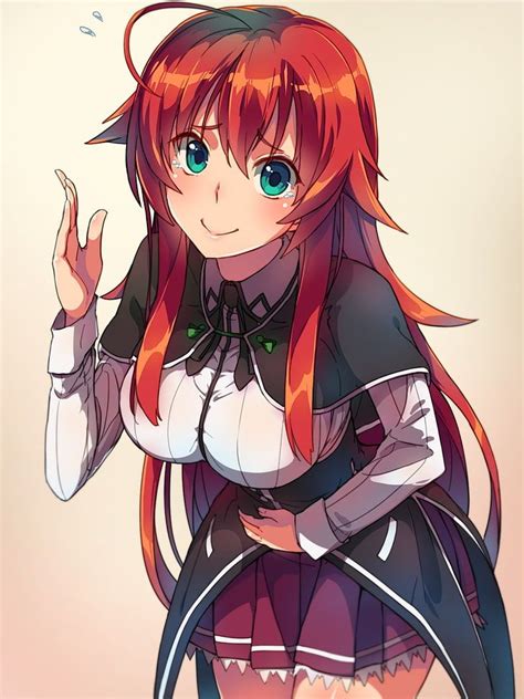 HD Wallpaper High School DxD Anime Girls Gremory Rias Adult Women