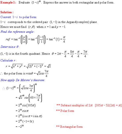 roots of complex numbers