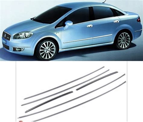 FIAT LINEA Listwy CHROM OKIENNE BOCZNE DRZWI Martig Motoryzacja EMPIK