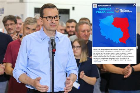 Morawiecki reaguje na słowa Tuska Obraża i dzieli Polaków