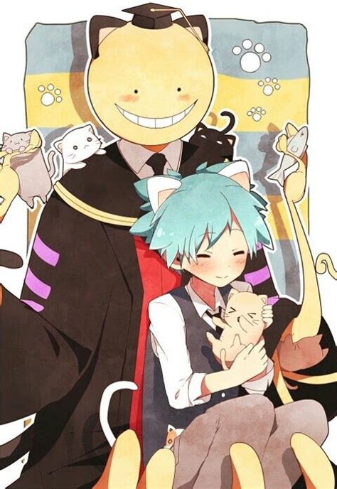 Nagisa And Koro Sensei