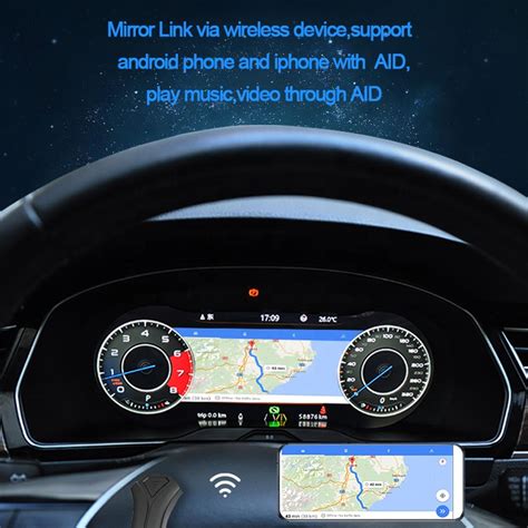 1920 High Resolution Digital Dashboard Panel Virtual Instrument Cluster
