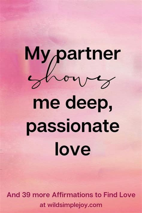 Manifest Your Soulmate Affirmations For Love