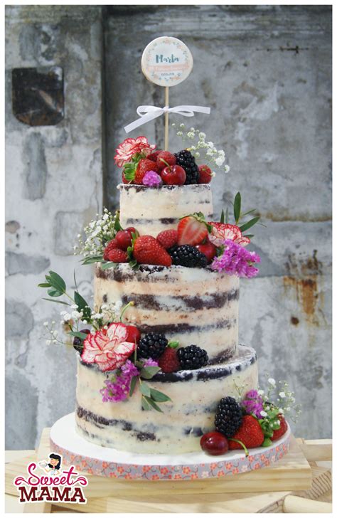 Naked Cake para la Primera Comunión de Marta Sweetmama