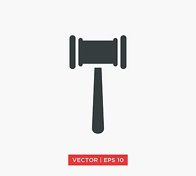 Auction Gavel Vector Design Images Judge Gavel Auction Icon Vector