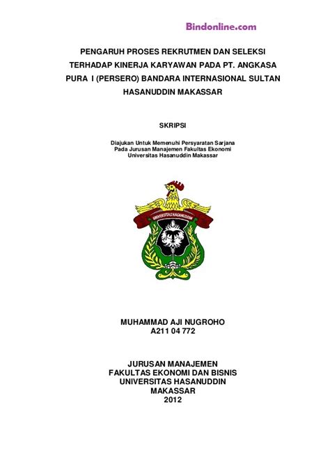 30 Judul Skripsi Manajemen SDM 3 Variabel Terlengkap