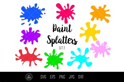 20 Best Paint Splatter Svg You Can Get It Free ArtXPaint Wallpaper