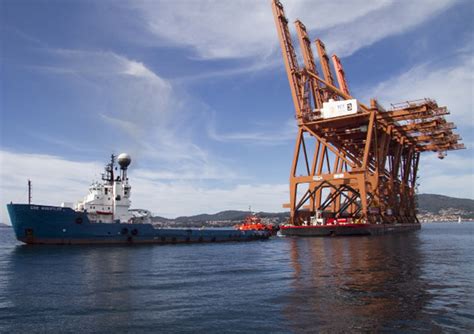 Llegan a Tuxpan cuatro grúas Súper Post Panamax THE LOGISTICS WORLD