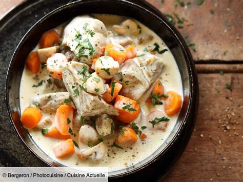 Blanquette de veau facile découvrez les recettes de Cuisine Actuelle