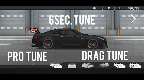 Nissan Gt R R Pixel Car Racer Drag Tune Sec Youtube
