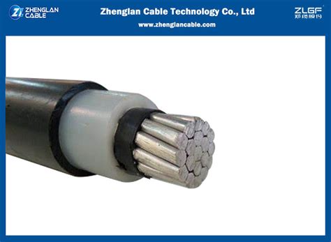 11kv Single Core AL XLPE XLPE Aerial Spaced Cable With Conductor Screen