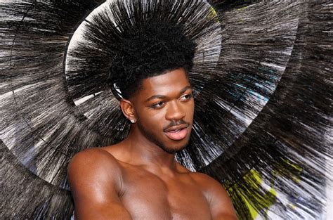 Nude Male Celebrities Lil Nas X Flaunts His Nude Torso In A Skirt And