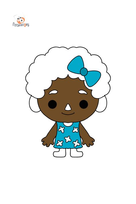 Målarbild Toca Boca Bebis gratis Coloring for Kids