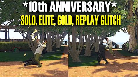 10th Anniversary SOLO Elite Gold Glitch Replay Glitch Easy Cayo