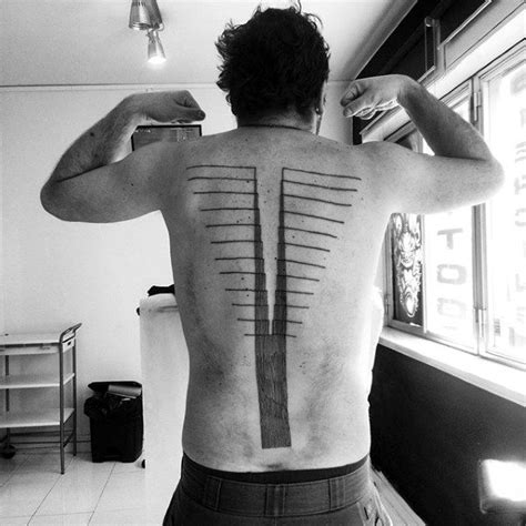 75 Spine Tattoos For Men Masculine Ink Design Ideas