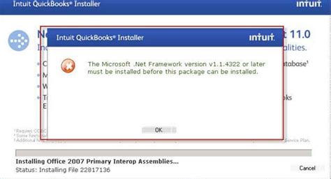 Error In QuickBooks 2012 Installation Techyv
