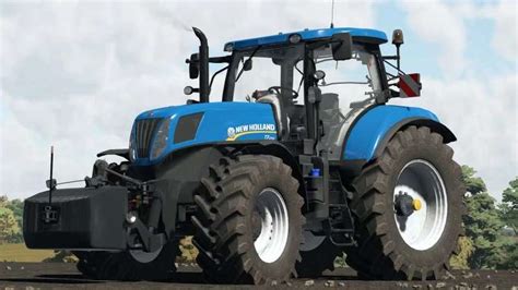 New Holland T7 AC Series V1 0 FS25 Mod FS22 Mod