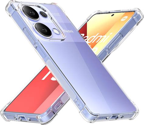 3X Coque Pour Xiaomi Poco M6 Pro 4G Redmi Note 13 Pro 4G Antichoc
