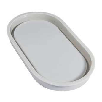 Silikonform Silikon Giessform Untersetzer Oval Bastelkiste Shop