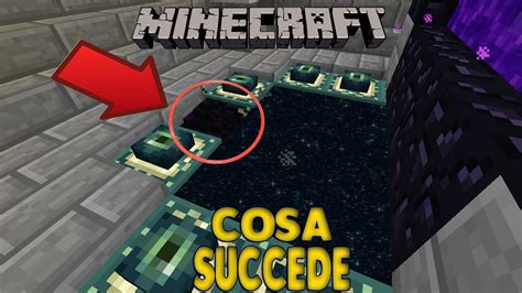 Minecraft ITA Ep 702 Cosa Succede Se Rompi Il Portale Dell End YouTube