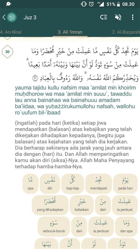 Detail Surat Ali Imran Ayat 30 Koleksi Nomer 6