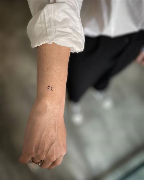Lettering Tattoo On The Wrist