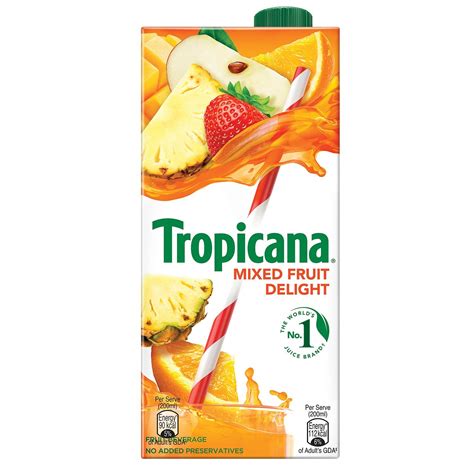 Tropicana Mixed Fruit Delight Juice 1000ml Amazon In Grocery