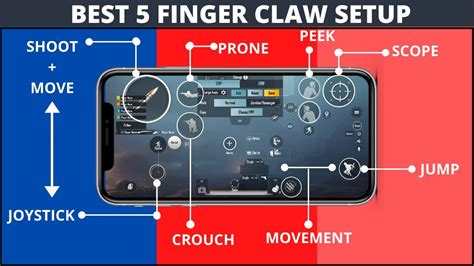 BEST 5 FINGER CLAW SETUP NO GYRO FULL GYRO SETTINGS SENSITIVITY