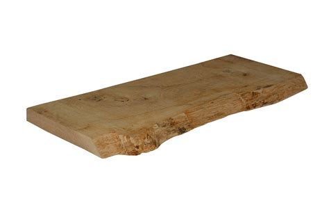 Etagère murale massif chêne massif naturel brut L 60 x P 18 5 cm E