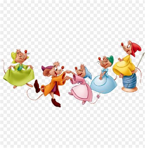 Cinderella Mice Clipart X Cm Disney Princess Cinderella Sticker Wall