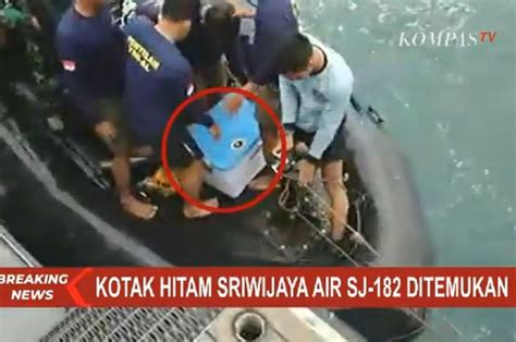 Black Box Pesawat Sriwijaya Air SJ 182 Ditemukan Mengapa Kotak Hitam