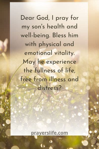 16 Powerful Mother S Prayer For Her Son