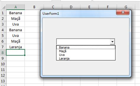 Como Preencher Um Combobox No Excel Excel Easy