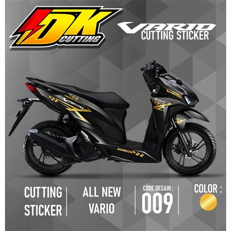 Jual Cutting Sticker Vario 150 125 Aksesoris Motor Stiker Honda